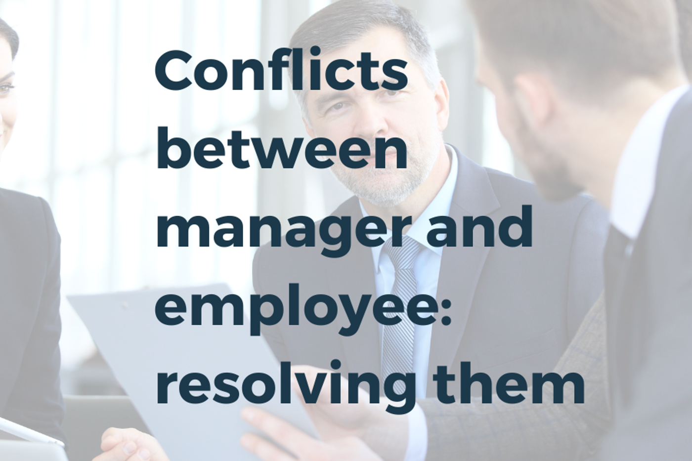 Conflit avec un supérieur hiérarchique : comment agir